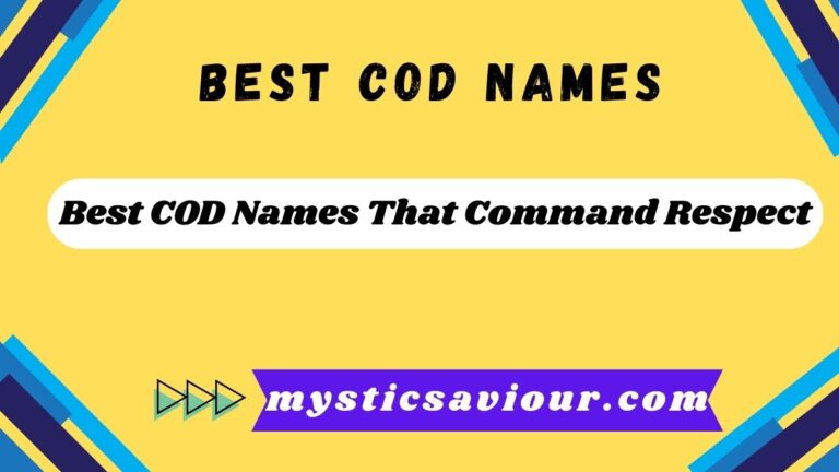 400+ Best COD Names: Cool, Funny & Badass