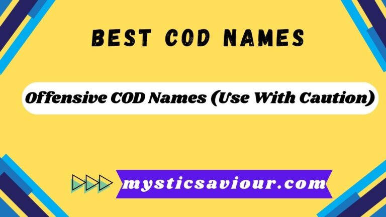 400+ Best COD Names: Cool, Funny & Badass