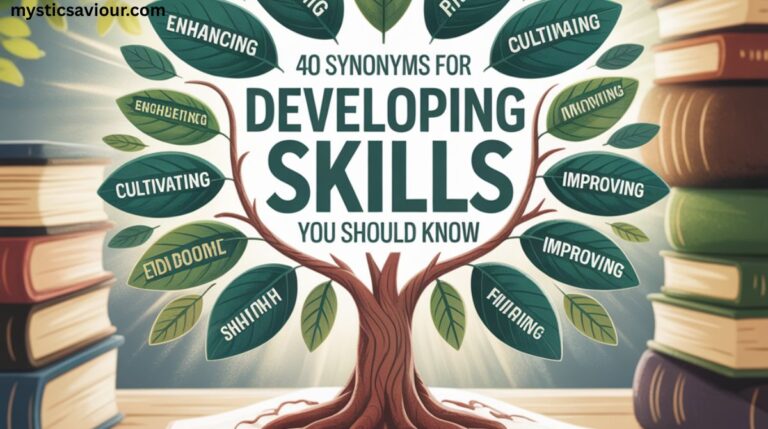 40 synonyms for developing skills you should know