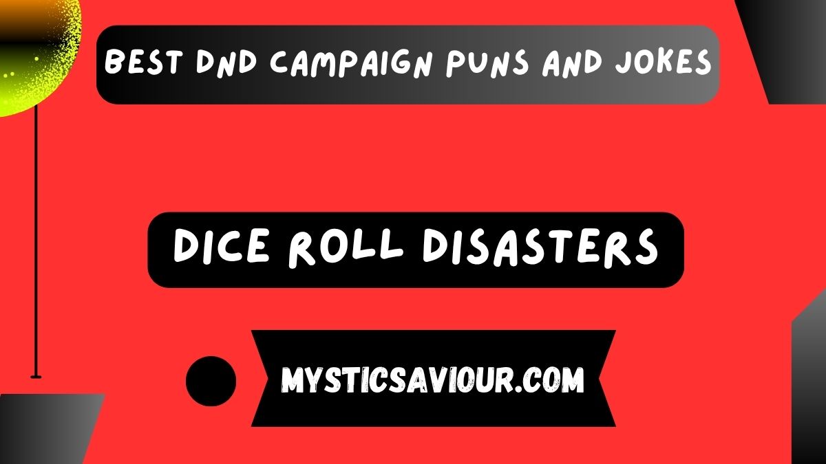 160 Best DND Campaign Puns and Jokes: Roll for Laughter!